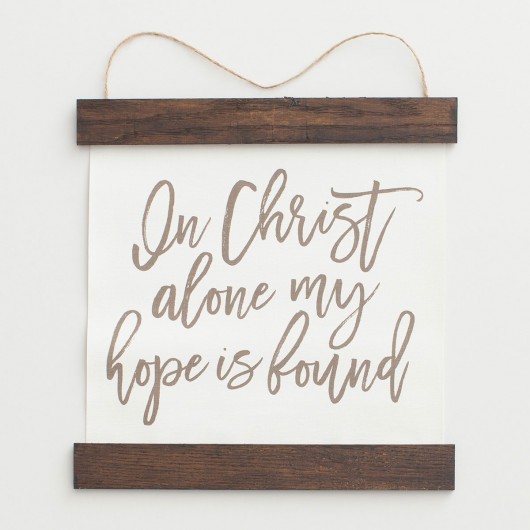 In Christ Alone – Scroll Banner – (in)courage
