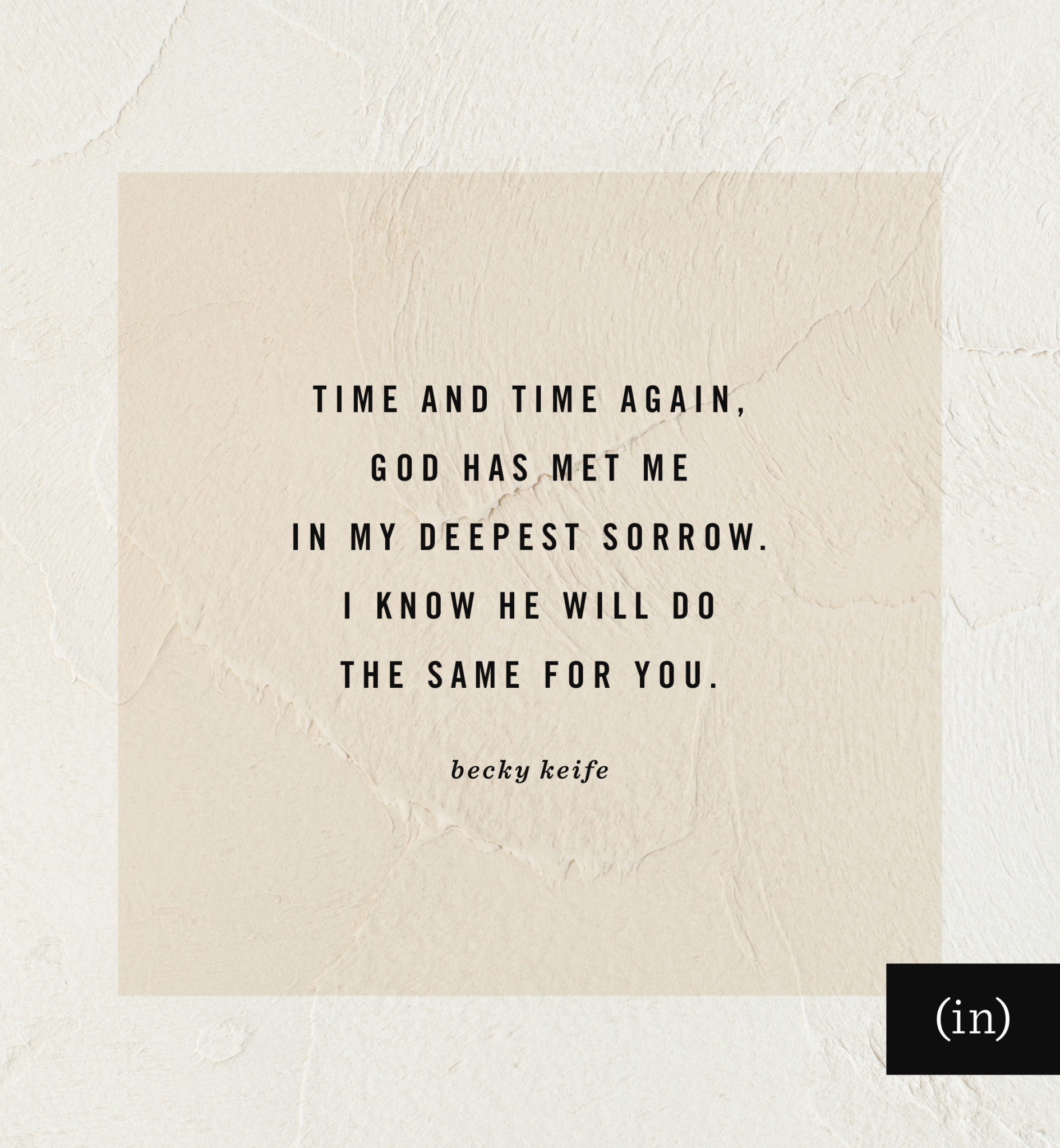 Where to Bring Your Grief – (in)courage