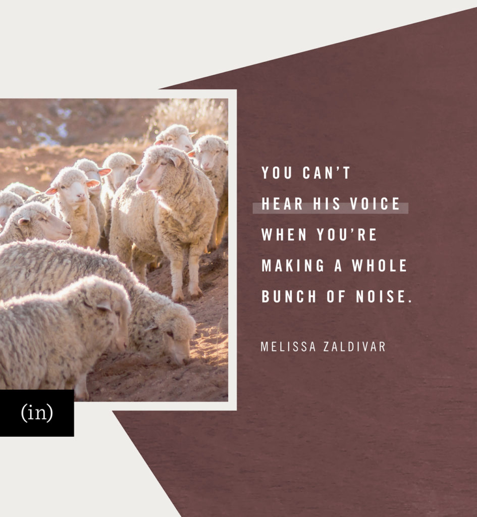 How We Should Stay Put and Listen Like Sheep – (in)courage