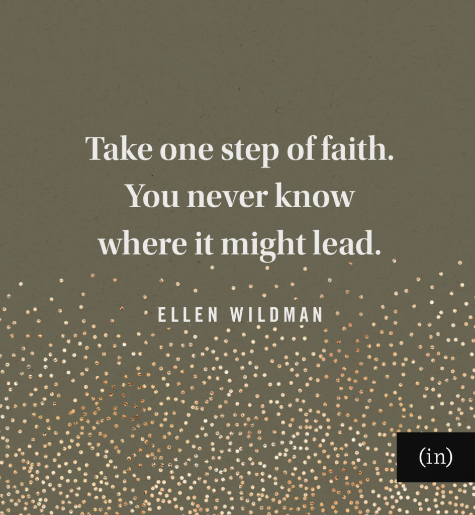 One Step at a Time – (in)courage