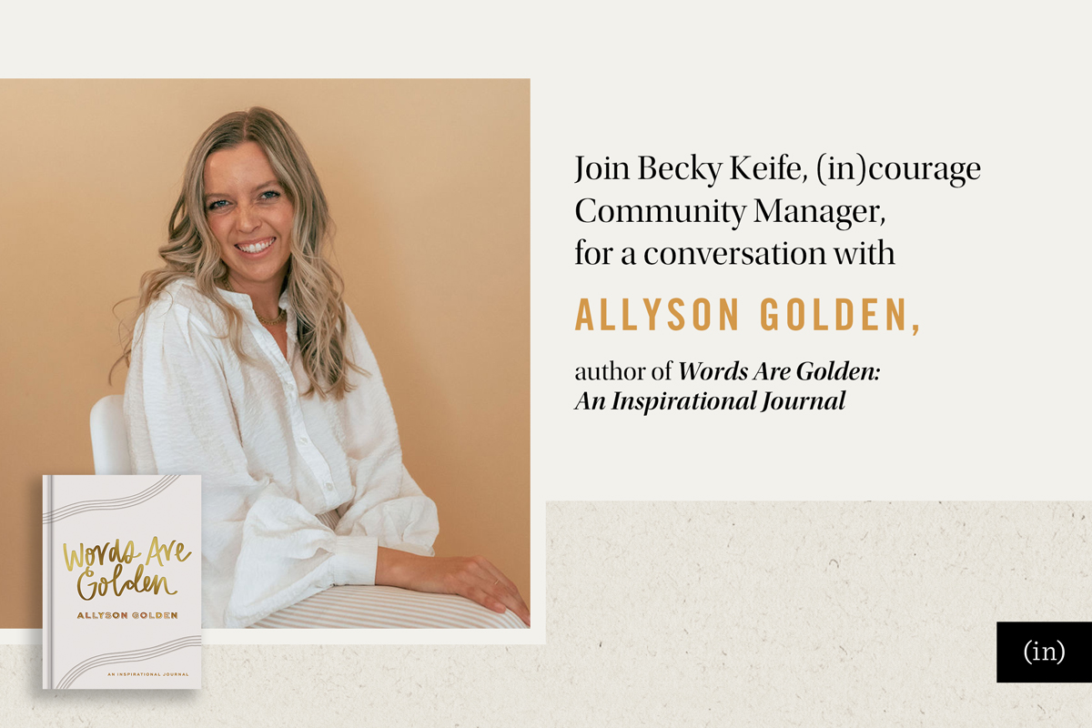 Words Are Golden – (in)courage